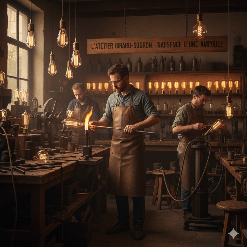 Dans l'Atelier : Naissance d'une Ampoule Girard-Sudron